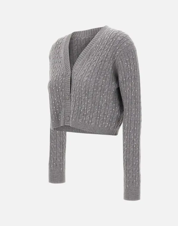Max Mara Tamigi V-neck Cropped Cardigan