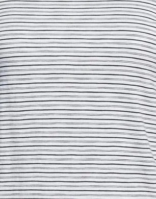 Rag & Bone Fine Horizontal Stripe Crew-neck Long-sleeve Top