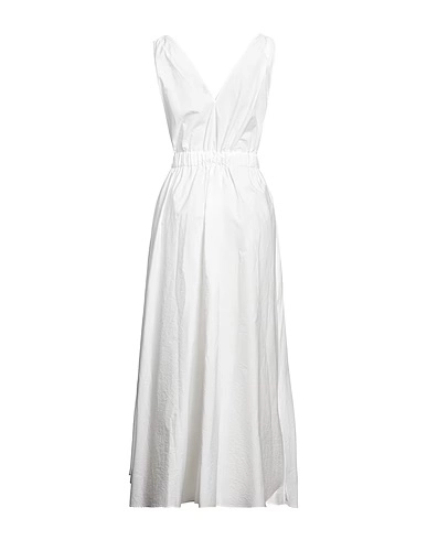 Brunello Cucinelli V-neck Waist-cinched Dress