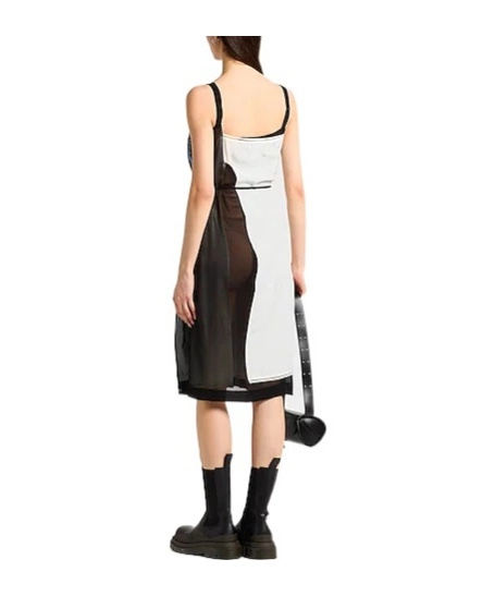 MAISON MARGIELA Printed Sleeveless Dress