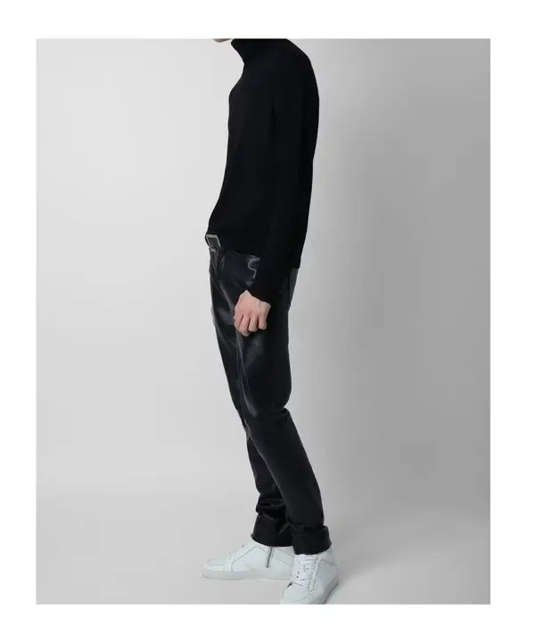 Zadig&Voltaire Bobby Fine-ribbed Raw-cut Jumper