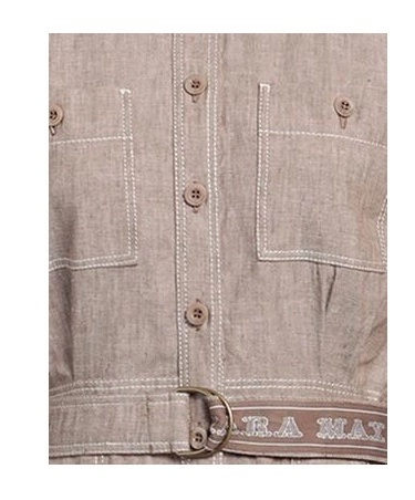 Max Mara Belted Shirt Dress