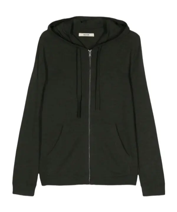 Zadig&Voltaire Zip-up Wool Hoodie