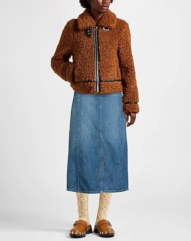 Max Mara Denim Maxi Skirt