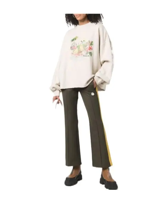 Palm Angels X Moncler Tropical-print Sweatshirt