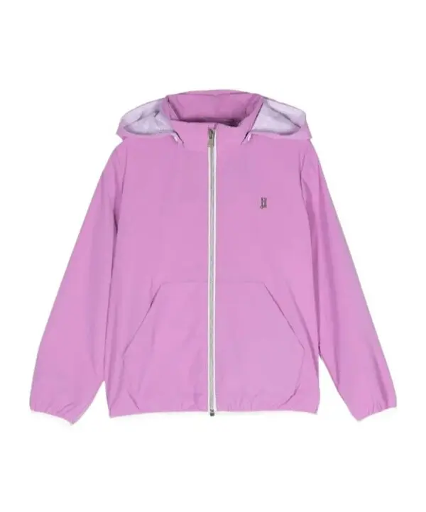 Herno Zip-up Hooded Bomber Jacket