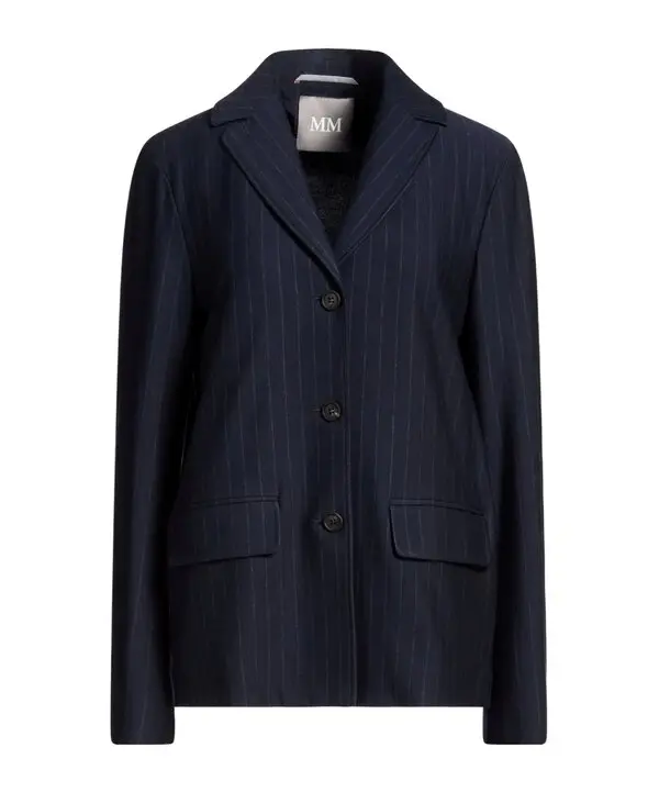 Max Mara Pinstripe Single-breasted Blazer