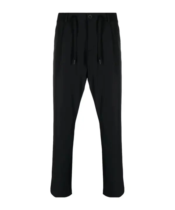 Herno Drawstring-waist Slim-cut Trousers