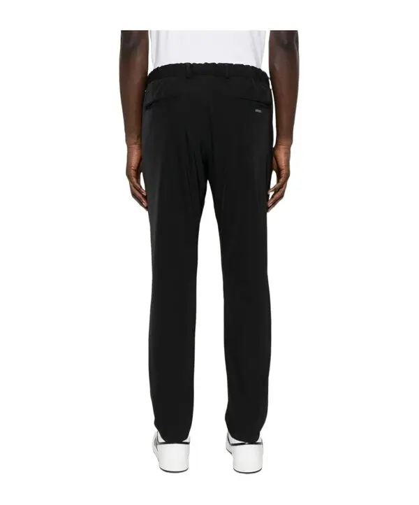 Herno Drawstring-waist Slim-cut Trousers
