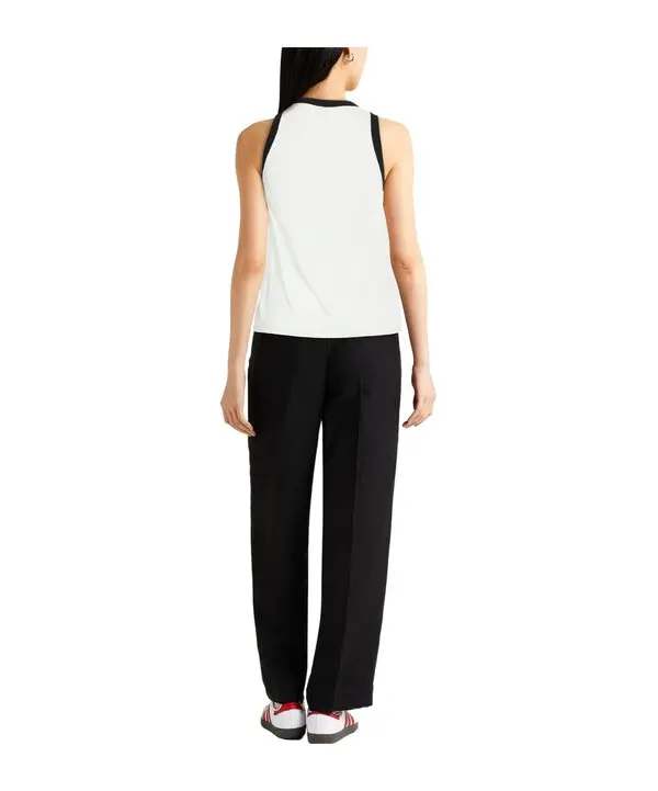 Max Mara Two-tone Knitted Sleeveless Top