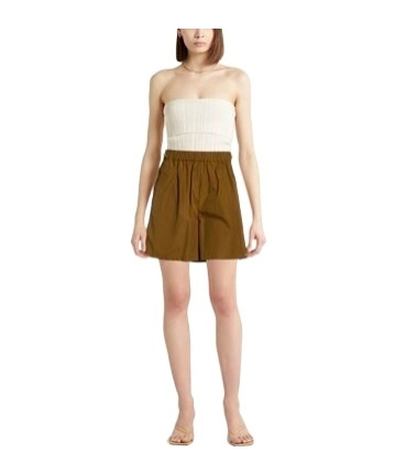 Max Mara Elastic-waist Wide-leg Shorts