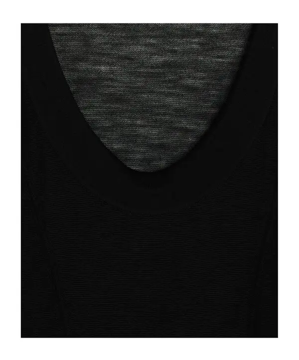 Saint Laurent Long Sleeve Maxi Dress