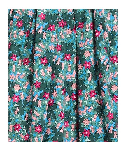 Max Mara Printed V-neck Cap Sleeve Jersey Dress
