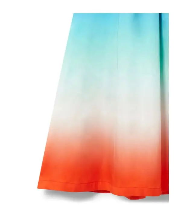 Casablanca Gradient Effect Spaghetti Strap Dress
