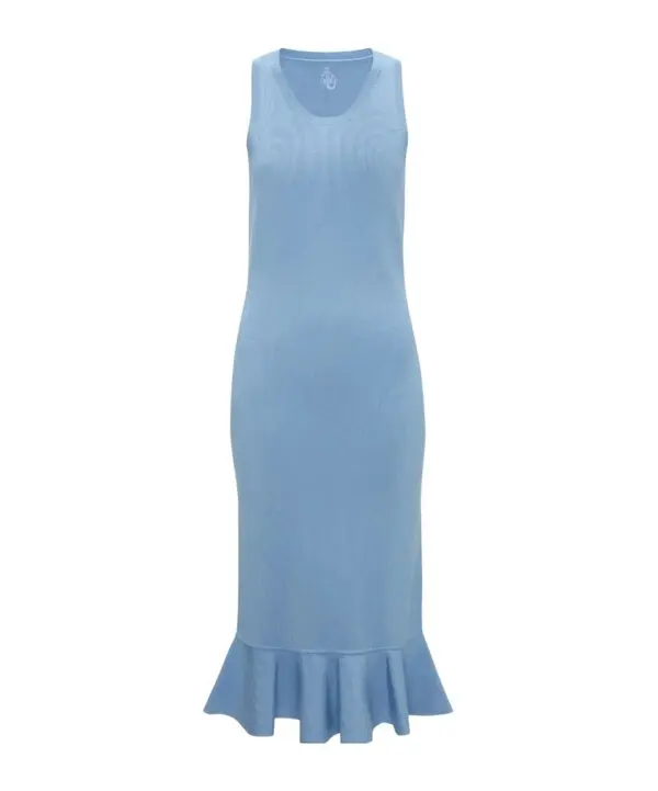J.W.ANDERSON Sleeveless Ruffled Hem Dress