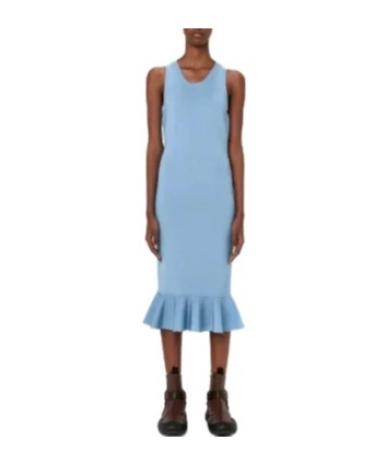 J.W.ANDERSON Sleeveless Ruffled Hem Dress