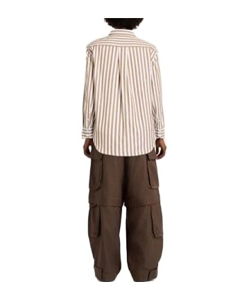 Rag & Bone Vertical Stripe Collared Shirt