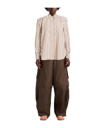 Rag & Bone Vertical Stripe Collared Shirt