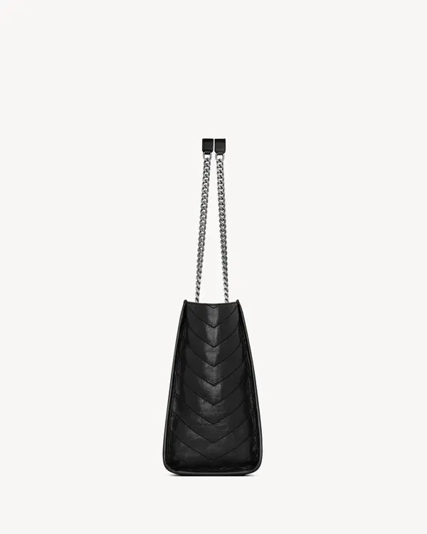 Saint Laurent Niki Shopping Bag In Vintage Leather
