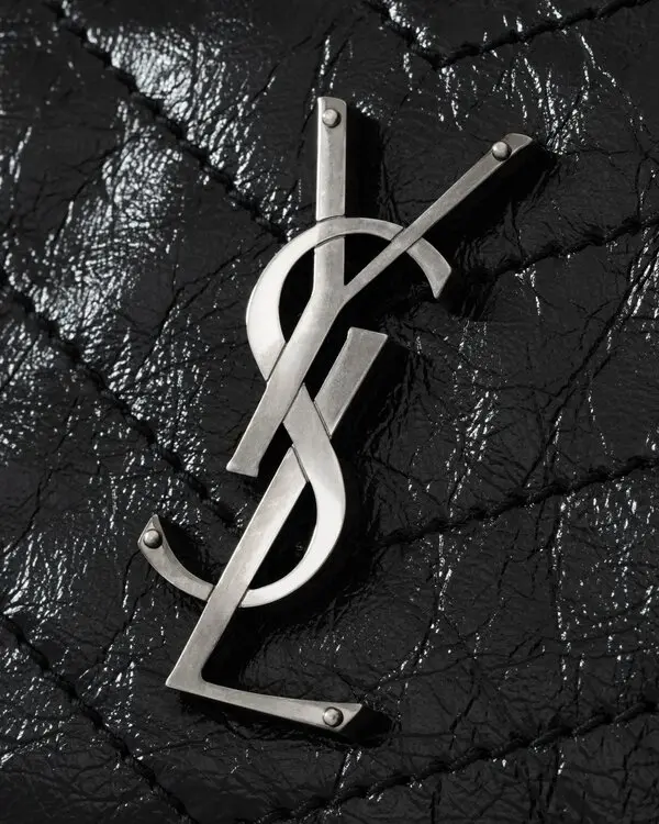 Saint Laurent Niki Shopping Bag In Vintage Leather