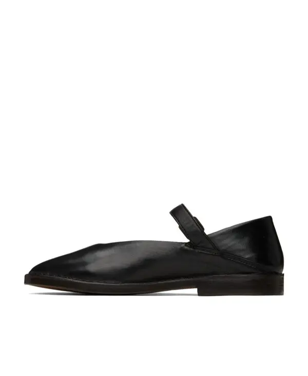 LEMAIRE Leather Mary Jane Ballerinas