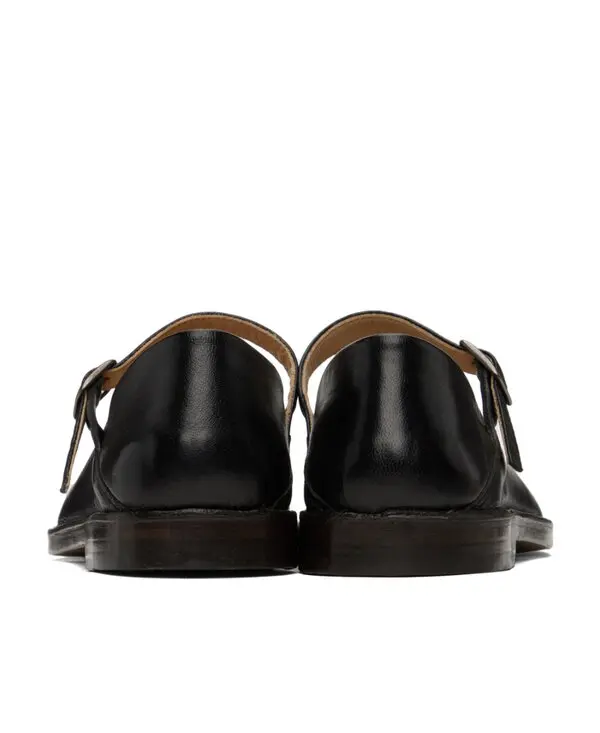 LEMAIRE Leather Mary Jane Ballerinas