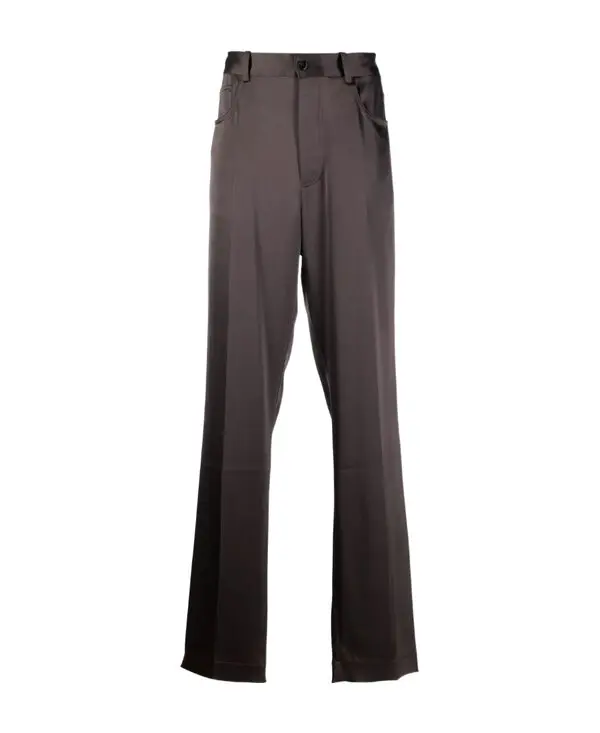 Nanushka Mid Rise Straight Leg Trousers