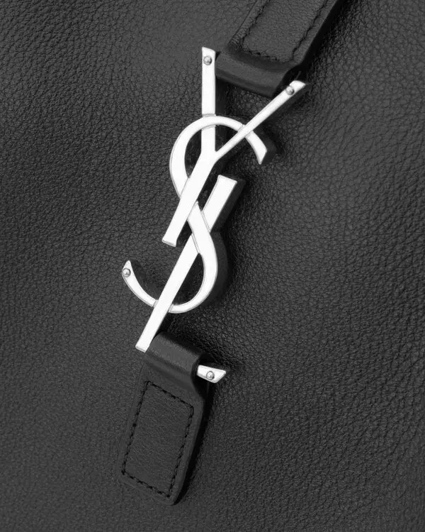 Saint Laurent Le 5 A 7 Large Handbag - Black
