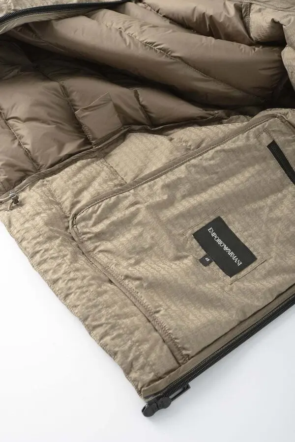 Emporio Armani Long-sleeved Hooded Jacket