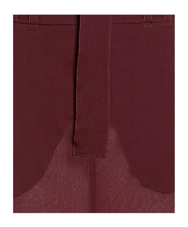 Saint Laurent Simple Solid Color Skirt