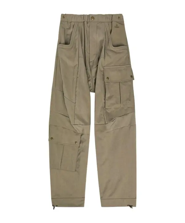 VIVIENNE WESTWOOD Panelled Canvas Cargo Trousers
