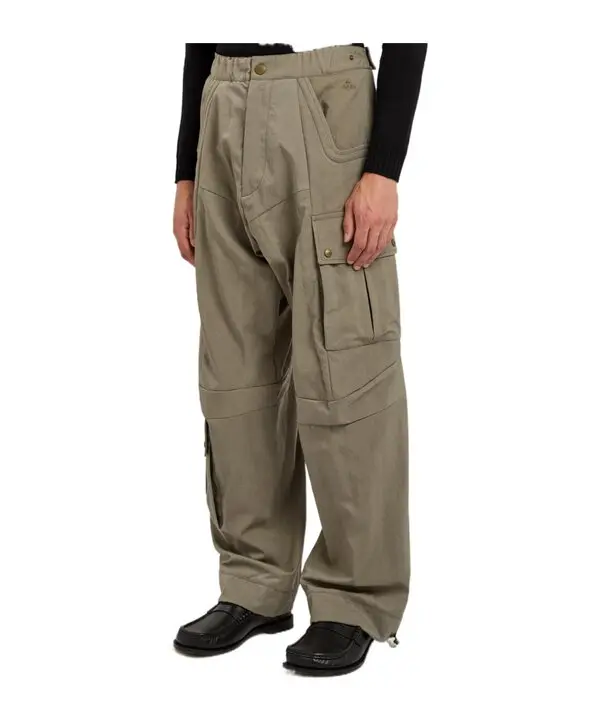 VIVIENNE WESTWOOD Panelled Canvas Cargo Trousers