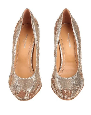 MAISON MARGIELA Two-tone Stiletto Leather Pumps - Nude