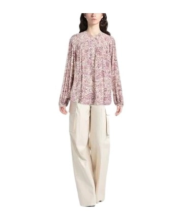Isabel Marant Étoile Stand-collar Long-sleeve Top