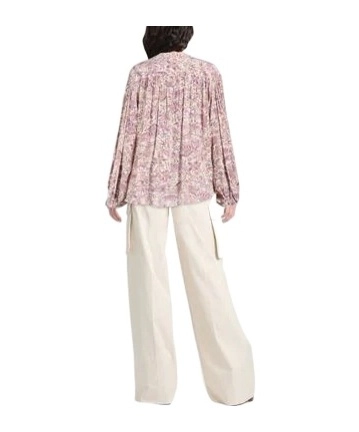 Isabel Marant Étoile Stand-collar Long-sleeve Top