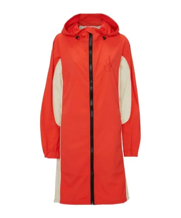 J.W.ANDERSON Logo-embroidered Colour-block Parka