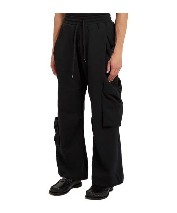 VIVIENNE WESTWOOD Draped Stretchcotton Cargo Sweatpants
