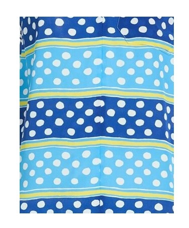 Marni Polka Dot Crepe Top - Blue