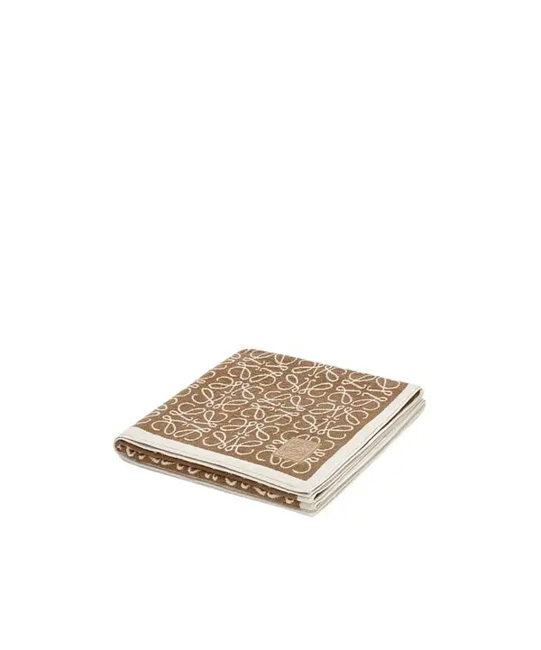 Loewe Anagram Towel In Cotton