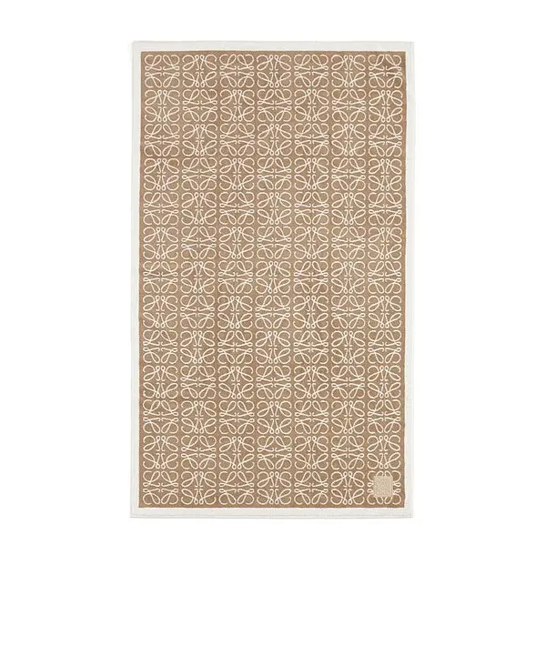 Loewe Anagram Towel In Cotton