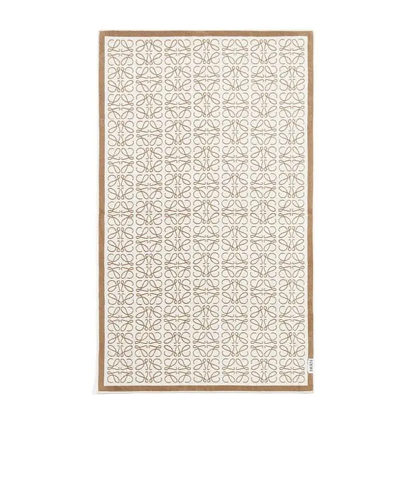 Loewe Anagram Towel In Cotton