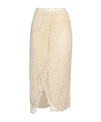 Isabel Marant Étoile Solid Lace A-line Skirt