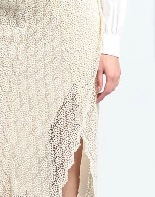 Isabel Marant Étoile Solid Lace A-line Skirt