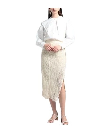 Isabel Marant Étoile Solid Lace A-line Skirt