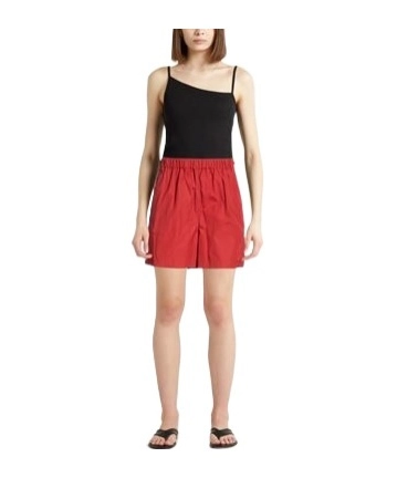 Max Mara Elastic-waist Wide-leg Shorts