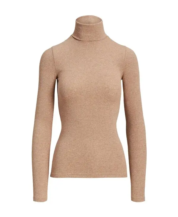 Polo Ralph Lauren High-necked Long-sleeved Sweater - Nude