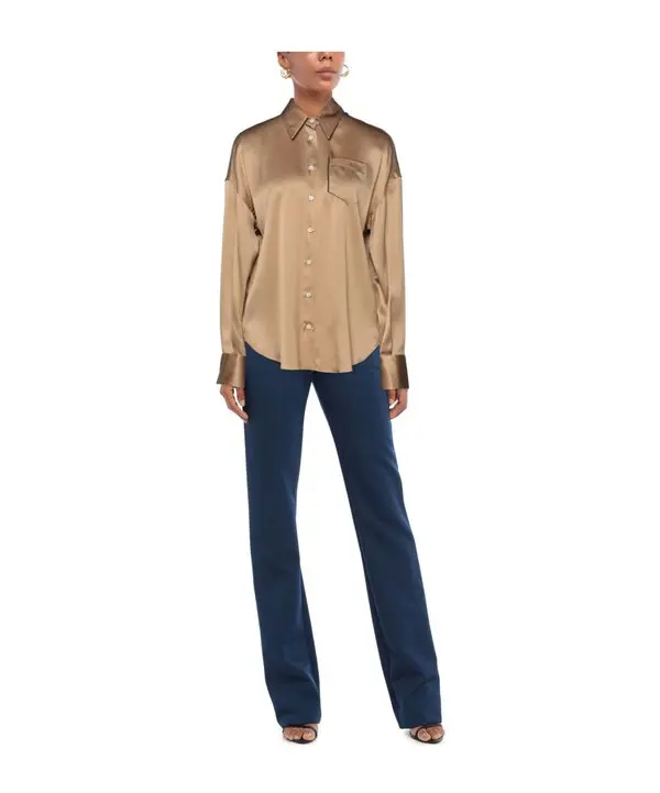 Brunello Cucinelli Embellished Satin Blouse