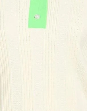 Tory Burch Mid-sleeve Knit Top With Color-blocked Polo Collar