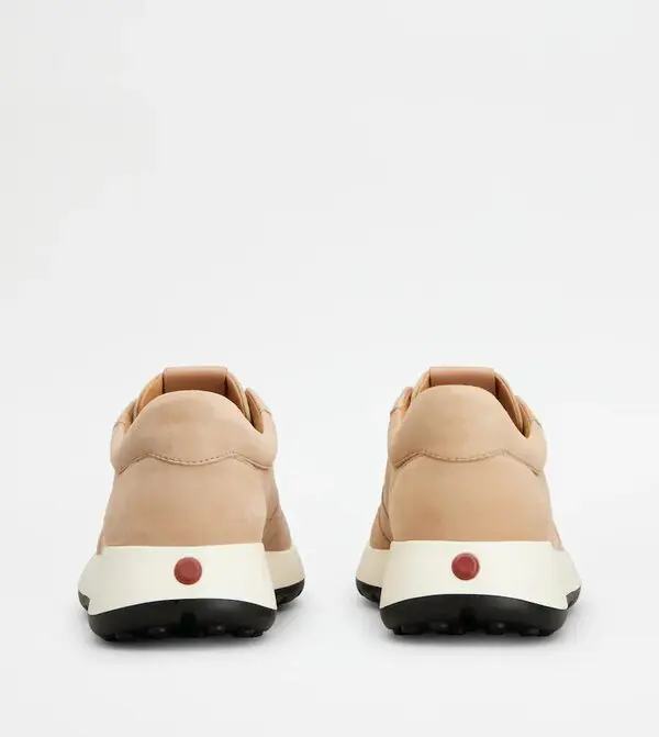 TOD'S Lace-up Low-top Sneakers - Nude