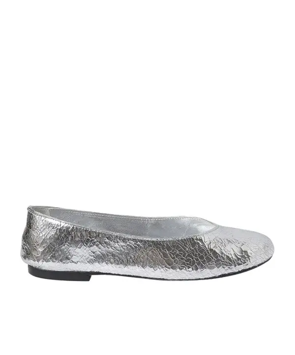 Gimaguas Metallic Effect Ballerina Flats